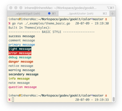 Color - A command-line color library with true color support, universal ...