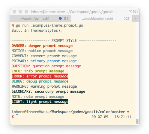 Color - A command-line color library with true color support, universal ...