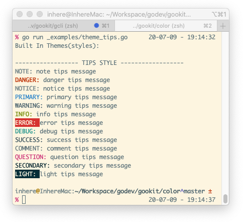 Color - A command-line color library with true color support, universal ...